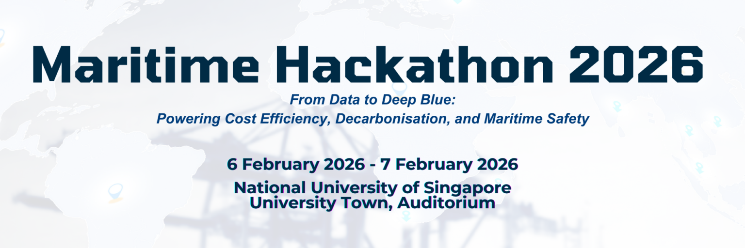 Maritime Hackathon 2026 Cms Nus Centre For Maritime Studies